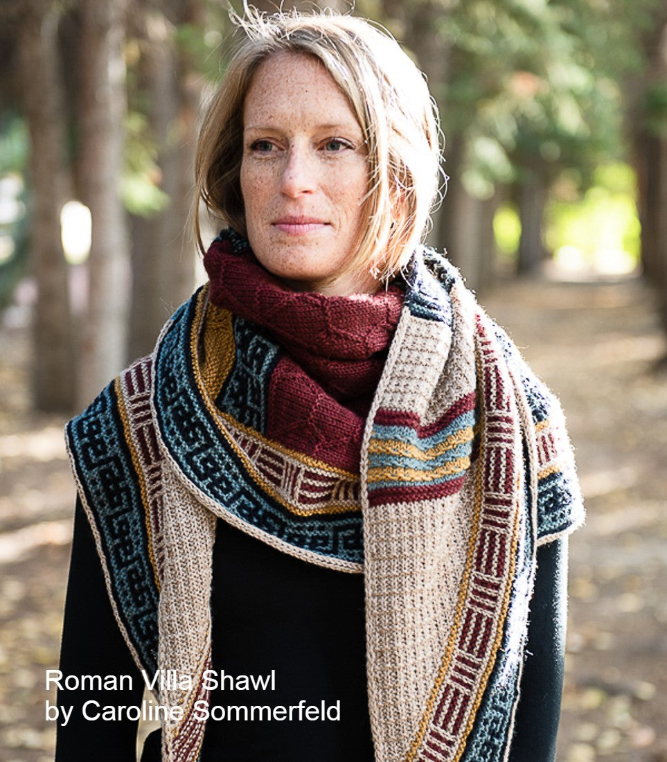 Morse Code Cowl - Ancient Arts Yarns