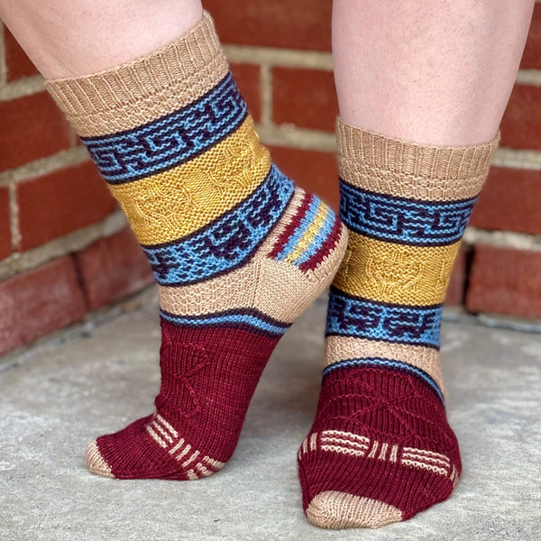 Knitting Patterns Tagged "Socks" - Ancient Arts Yarns