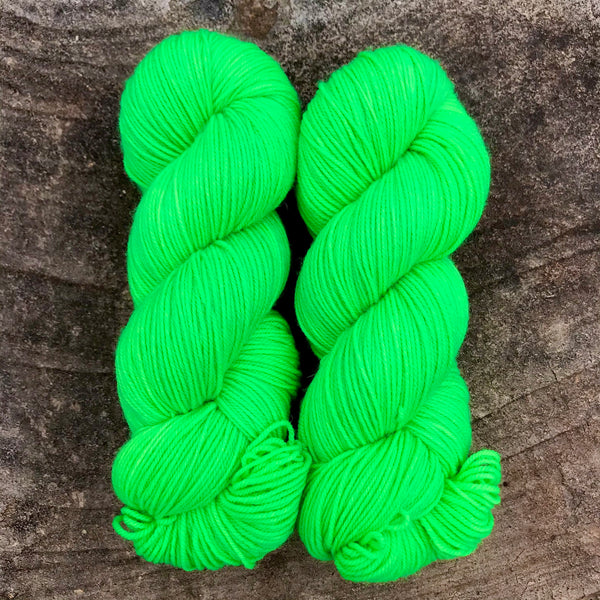 Green Light Sabre in Socknado Fingering / Sock Weight - Ancient Arts Yarns