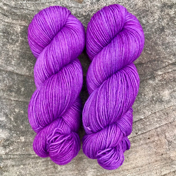 Purple Light Sabre in Socknado Fingering / Sock Weight - Ancient Arts Yarns