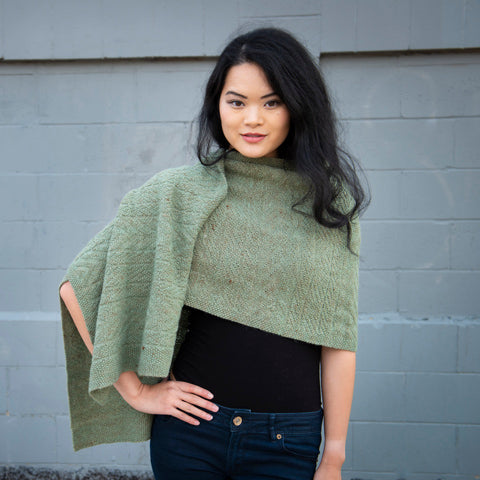 Slack Tide Wrap Pattern - Ancient Arts Yarns